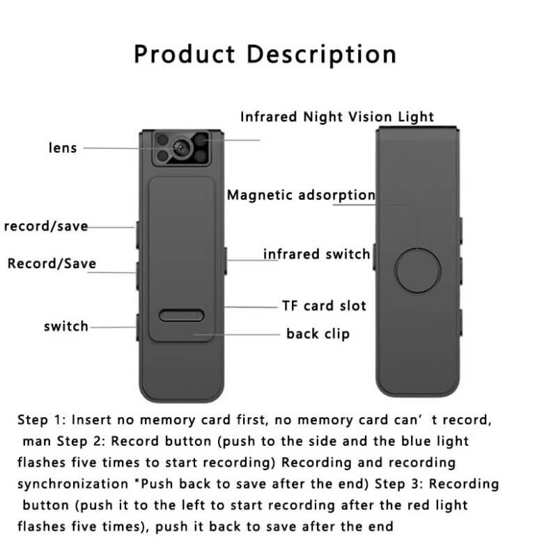 Portable Video and Audio Recorder – Mbuy